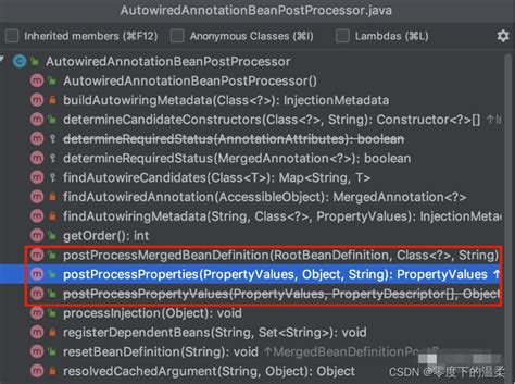 java培训 autowired 的实现原理 autowired 是在属性填充阶段实现的吗 csdn博客
