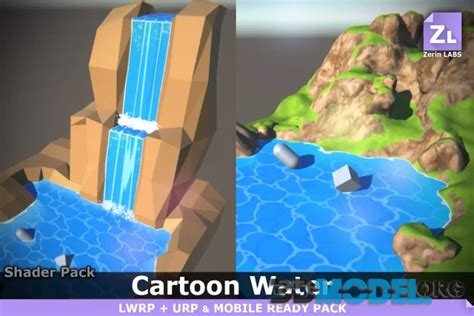 unity asset shader pack cartoon water