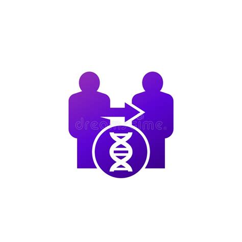 Clone Icon Simple Line Element From Biotechnology Icons Collection Stock Illustration