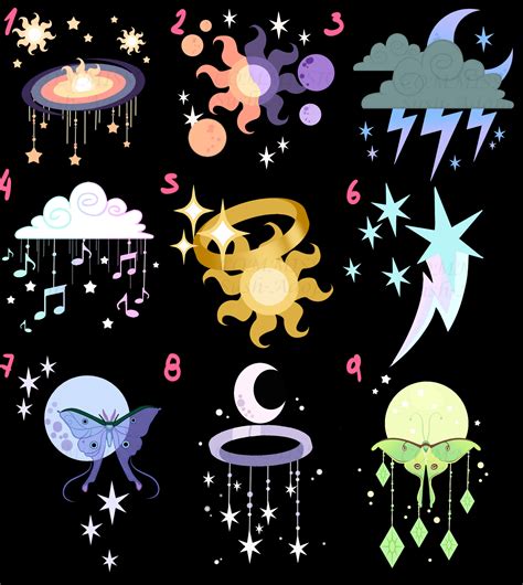 Cutie Mark Adoptable Batch 19 By Sush Adopts On Deviantart