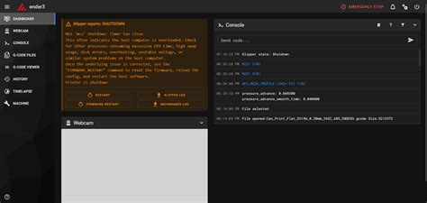 Klipper Keeps Crashing At Around 80 Of Any Print Its Running On A Vm On My Pc I Tried Giving