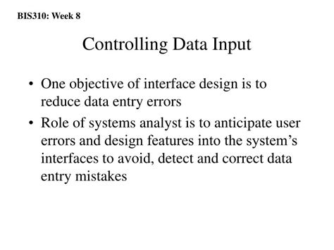 PPT Input Output Design User Interface Design PowerPoint Presentation ID