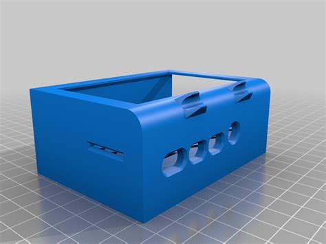 Free STL File Ender Raspberry Pi B TFT Touchscreen Mount Enclosure STEP Object To