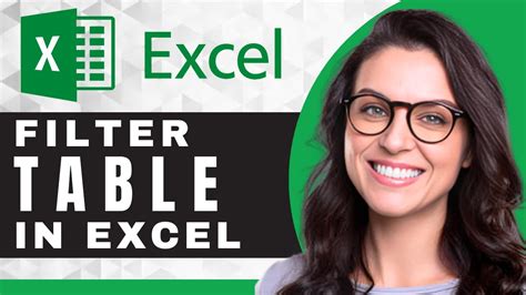 How To Create Sort And Filter A Table In Excel Microsoft Excel