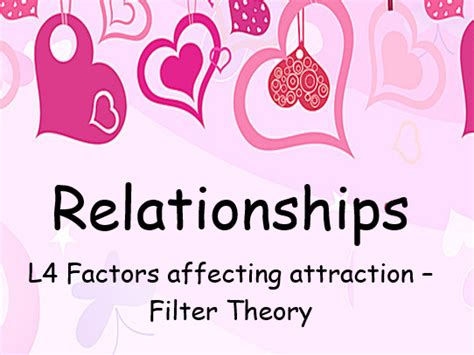 psych relationships filter theory teaching resources