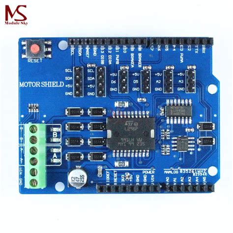 l298p l298 shield r3 dc motor driver shiled board module 2a dual full