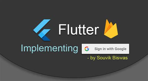 Flutter Firebase Tutorial Part 1 Auth And Sign In Flutter Tutorials