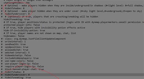 Setting To Disappear On The Map As You Enter The Cave Issue Webbukkit Dynmap GitHub