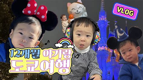 12개월아기랑 도쿄 디즈니랜드 ️ 육아vlog 해외여행꿀정보ㅣ도쿄여행ㅣ아기해외여행 Youtube