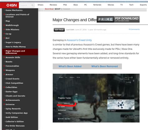 How To Access The Skill Tree In Assassin S Creed Unity On PS Arqade