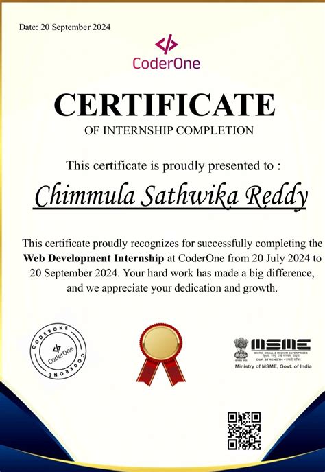 sathwika reddy chimmula on linkedin coderone internship