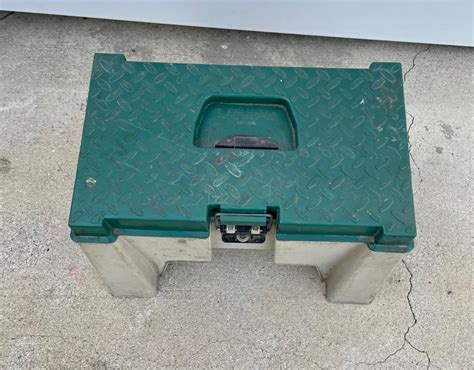 Step Stool Tool Box EstateSales Org