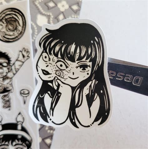 Cute Horror Sticker Sheet Etsy