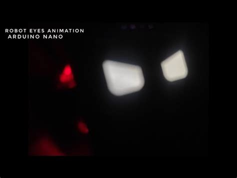 Robot Eyes Animation Using Arduino Nano YouTube