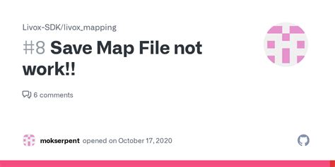 save map file not work · issue 8 · livox sdk livox mapping · github