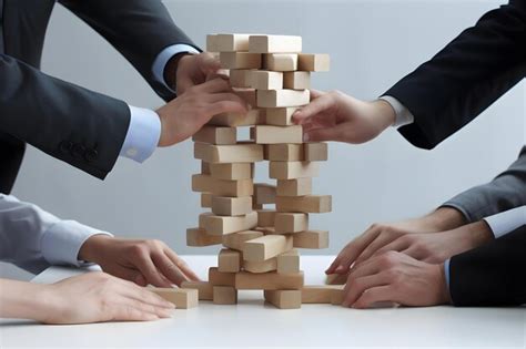 Premium Photo Teamwork For Innovation And Problemsolving