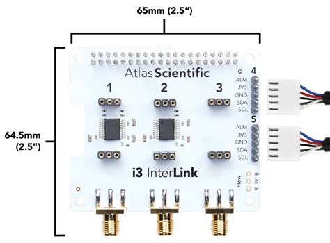 Atlas Scientific I3 Interlink For Raspberry Pi Robotshop