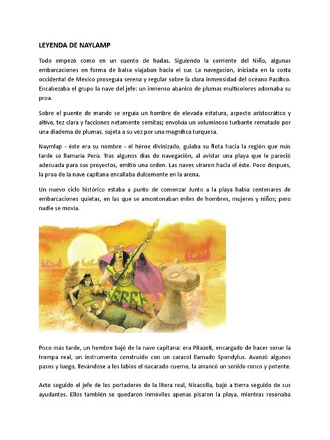 Leyenda De Naylamp Pdf Imperio Inca Cultura General