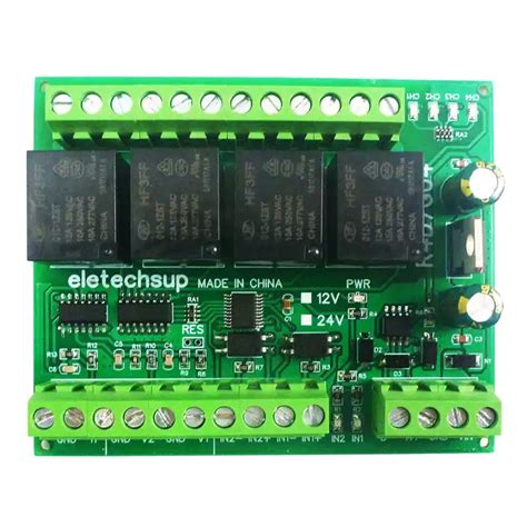 Rs485 Modbus Rtu Plc Io Expanding Board 8do 4di 8ai 4do 2di 3ai 4 20ma