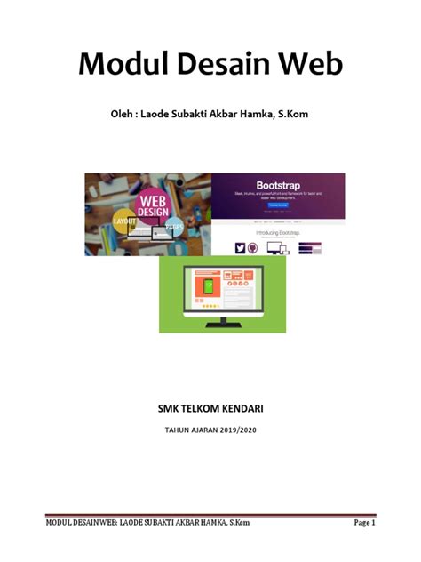 Modul Desain Web Oleh Akbar Pdf