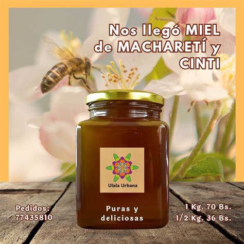 Miel Nos Llegó 𝑴𝒊𝒆𝒍 𝒅𝒆 𝗠𝗔𝗖𝗛𝗔𝗥𝗘𝗧Í Y De 𝐂𝐈𝐍𝐓𝐈 𝑪𝒉𝒖𝒒𝒖𝒊𝒔𝒂𝒄𝒂 Nuestra Miel Es Pura Y Deliciosa No