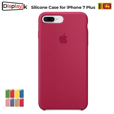 Silicone Back Cover Case For IPhone 7 Plus Display LK