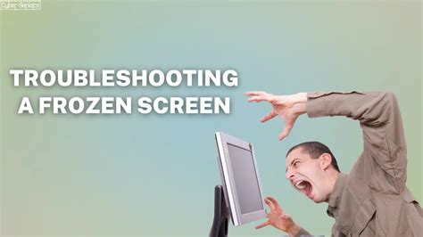 Repairing A Frozen Screen Cyber Seniors Inc