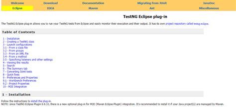 Testng Installation Tpoint Tech
