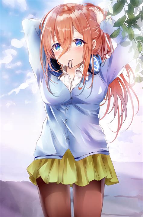 Nakano Miku Go Toubun No Hanayome Drawn By Mutang Danbooru