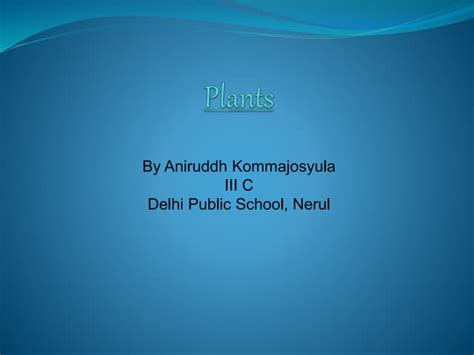 Environmental Science Evs Plants Around Us Class Iii Pdf