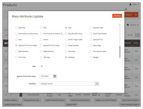 New Module Magento 2 Mass Product Actions Mirasvit