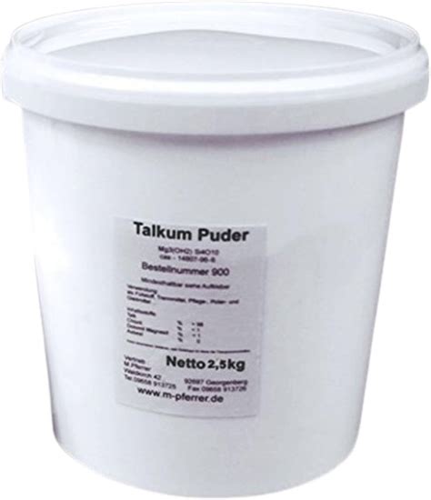 Talkum Puder 25 Kg Im Eimer Auch Um Den Pool Winterfest