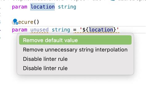 Disable Linter Rule Light Bulb Should Indicate The Linter Rule To Be