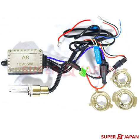 Bulb Cable Hid H6 Motor W Bulb 4300k Super Dk Japan