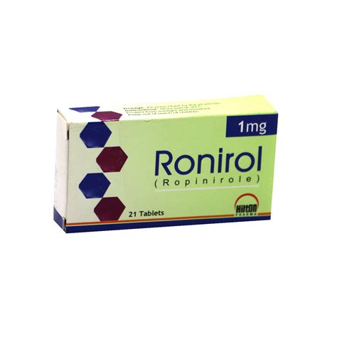 Tab Ronirol 1mg 21s Kk Mart