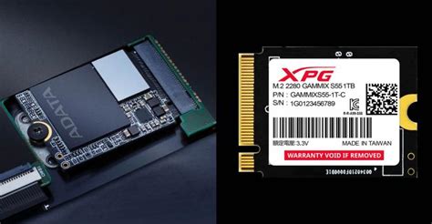 Xpg Introduces Gammix S55 2230 Ssd Designed For Handheld Consoles