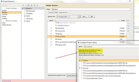 Hibernate Console Classnotfoundexception Orgspringframeworkbeansfactory