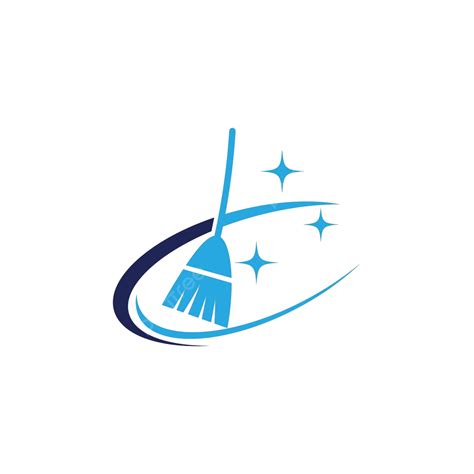 Cleaning Logo Template Vector Symbol Blue Modern Work Vector Blue Modern Work Png And Vector