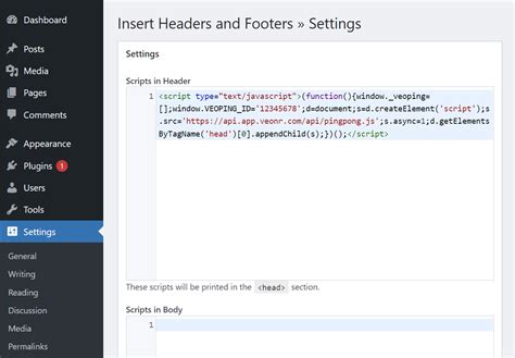 How To Add Analytics Script To Your Wordpress Site 2022 Update Veonr Blog How To Add Analytics Script To Your Wordpress Site 2022 Update Veonr Blog