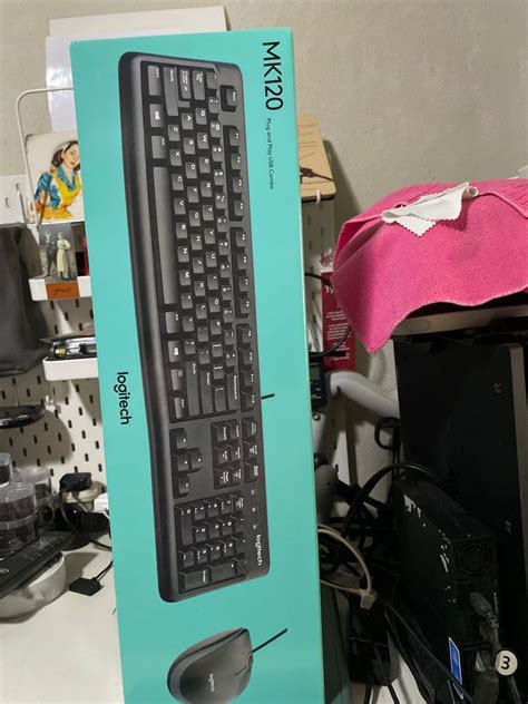 Logitech Keyboard Usb And Mouse Computers And Tech Parts And Accessories Computer Keyboard On