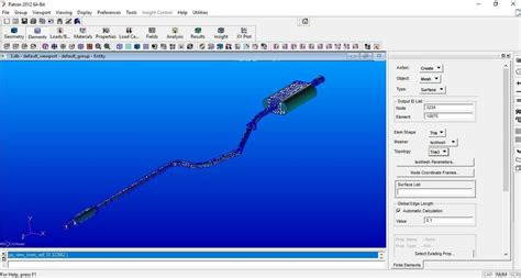 10 show to create a finite element mesh for the solid using the tet4