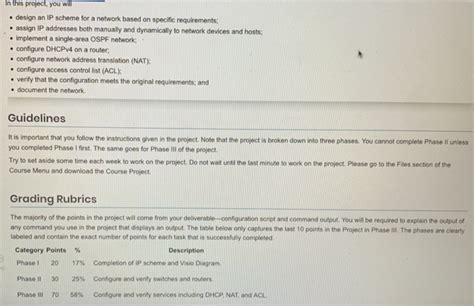 Solved Help Me Design A Simple IP Scheme These Are The Only Chegg Com