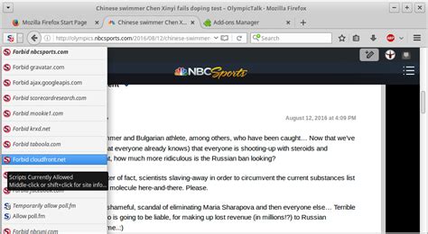 Firefox How To Whitelist All Scripts On A Site With Noscript Super User