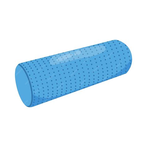 Premium Vector Foam Roller Flat Vector Illustration Myofascial