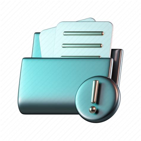 Folder Exclamation Error Corrupt File Icon Download On Iconfinder