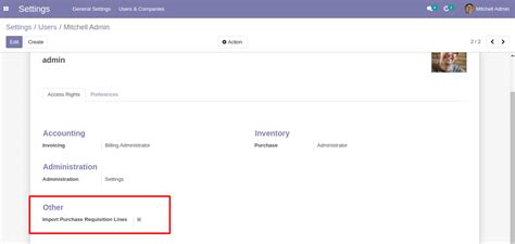 import purchase requisition from csv file odoo