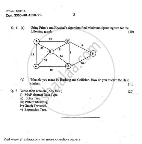 Data Structure And Algorithm Analysis 2010 2011 Be It Information