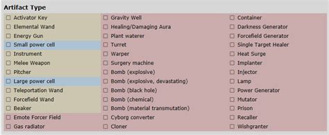 artifact form sorting is wrong now · issue 10491 · goonstation
