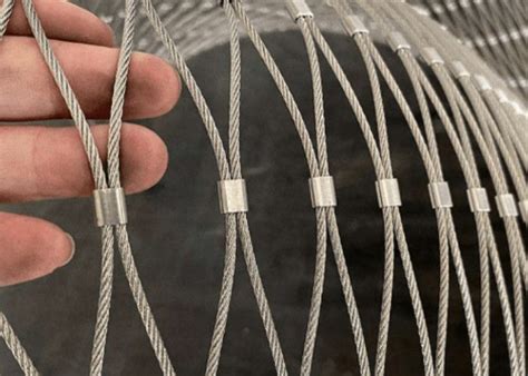 50 50cm Heavy Duty Aviary Netting Ss316 Outdoor Aviary Netting