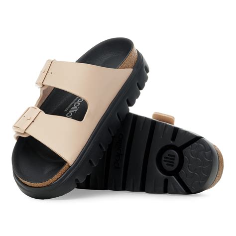Arizona Chunky Birko Flor Sandcastle Birkenstock